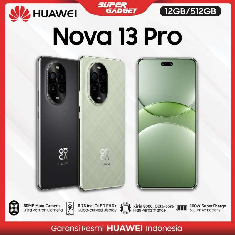 Jual Huawei Nova 13 Pro 12/512GB HP Smartphone | Shopee Indonesia