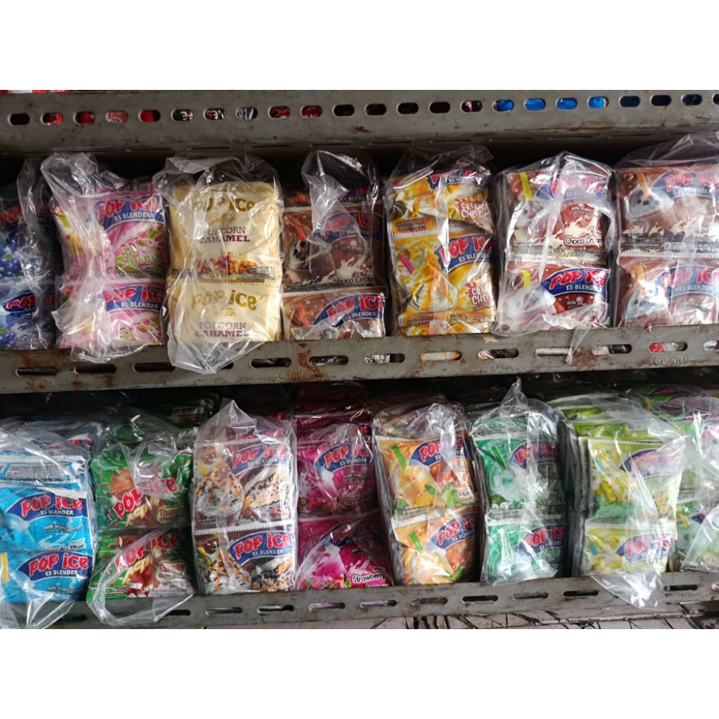 Jual Pop Ice Es Blender Minuman Bubuk Aneka Rasa 1 pack ( 25g x ...