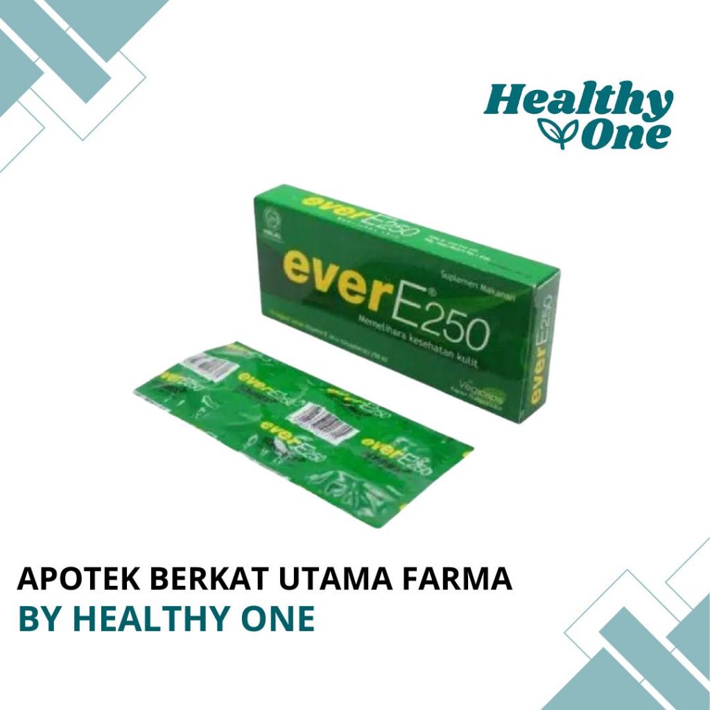 Jual EVER E 250 IU ISI 12 CAPSUL LUNAK | Shopee Indonesia