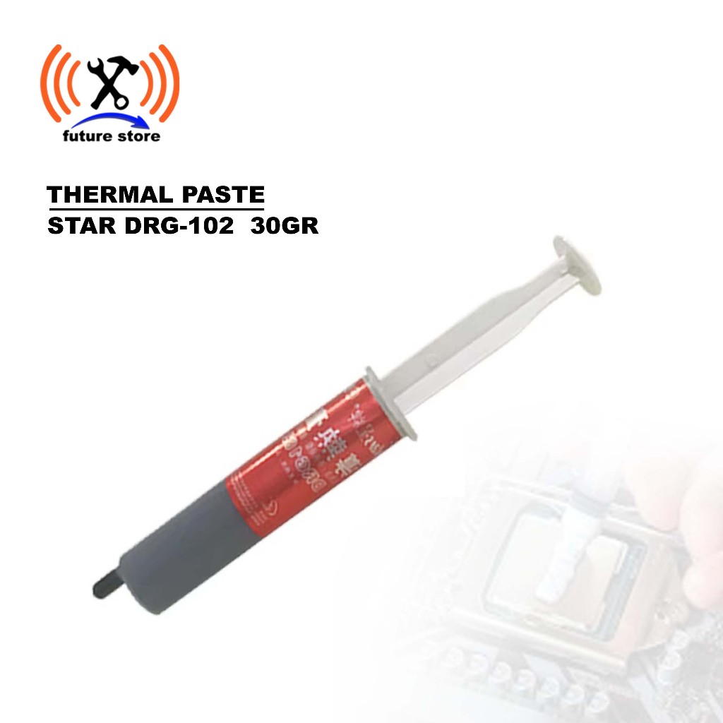 Jual STAR DRG-102 THERMAL PASTA/THERMAL PASTE 30GR ORIGINAL | Shopee ...