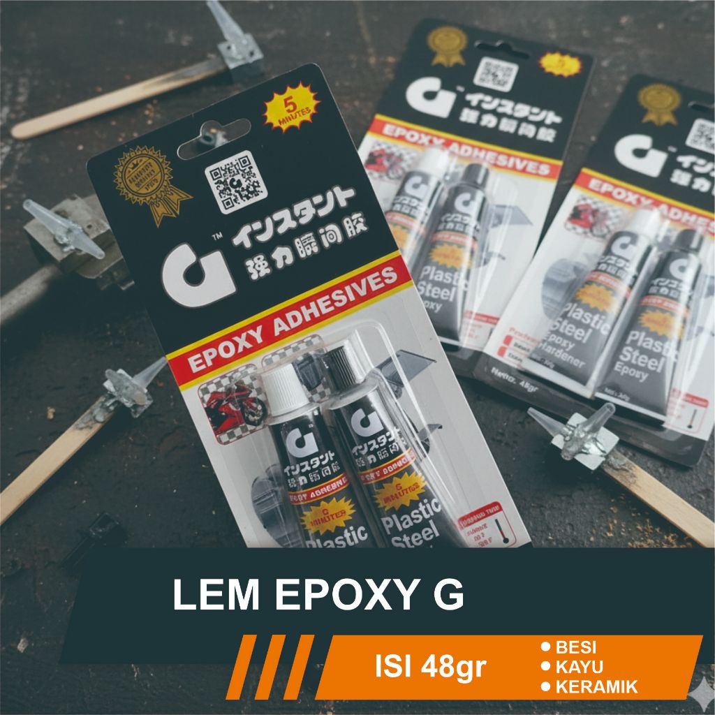 Jual Lem Epoxy / Plastic Steel Korea G / Epoxy Adhesives G / Lem ...