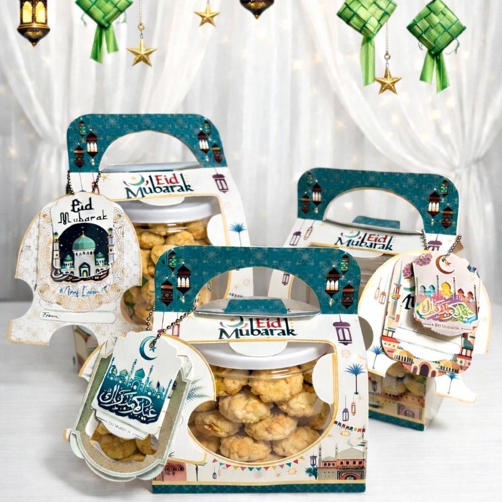 Jual 10 Set Box Jinjing Luna Aira Toples Kue Idul Fitri Satuan Edisi ...