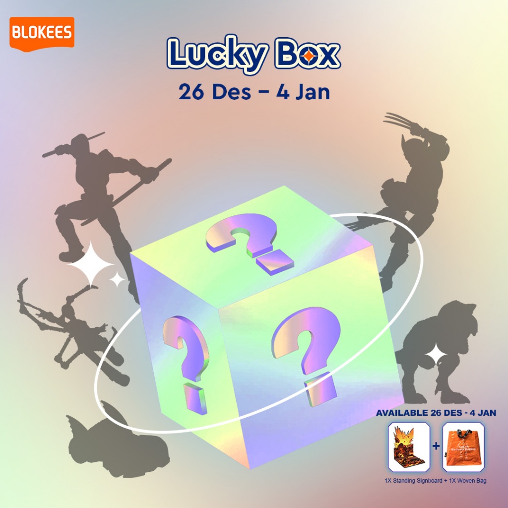 Jual [NEW YEAR SALE] Blokees Joy Unboxing HERO Lucky Blind Box | Shopee ...