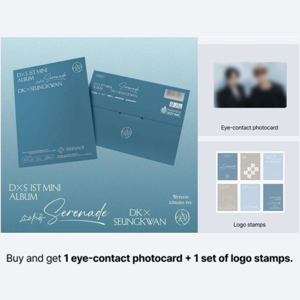 Jual +GIFT WEVERSE] PO Weverse Album ver. DxS - Serenade | 1st mini ...