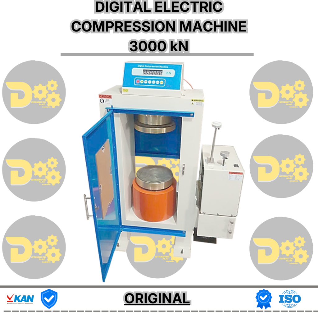 Jual Mesin Uji Tekan Beton 3000kN Digital - Concrete Compression ...