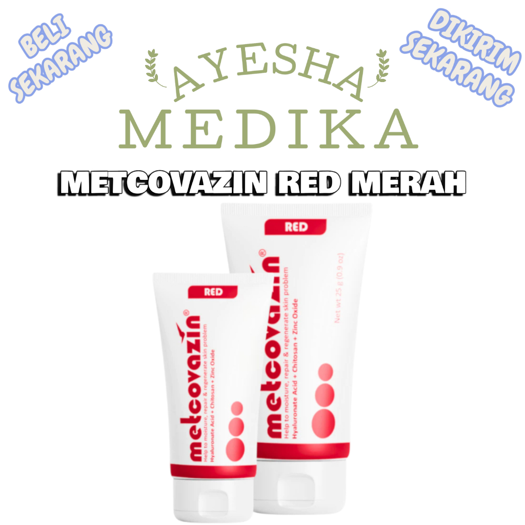 Jual Metcovazin Red 25 gram - Percepat Penyembuhan Luka, Jaga ...