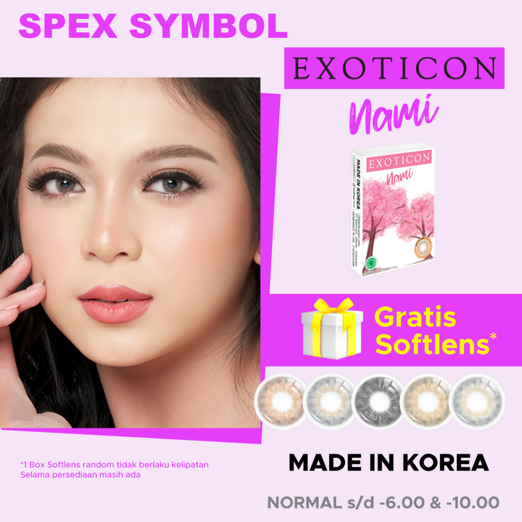 Jual Gratis Softlens | Spex Symbol Softlens Nami Varian Winter | Spring ...