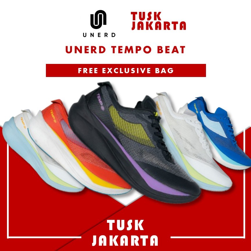 Jual Sepatu Unerd Tempo Beat Sepatu Sport Running Olahraga Lari Pria ...