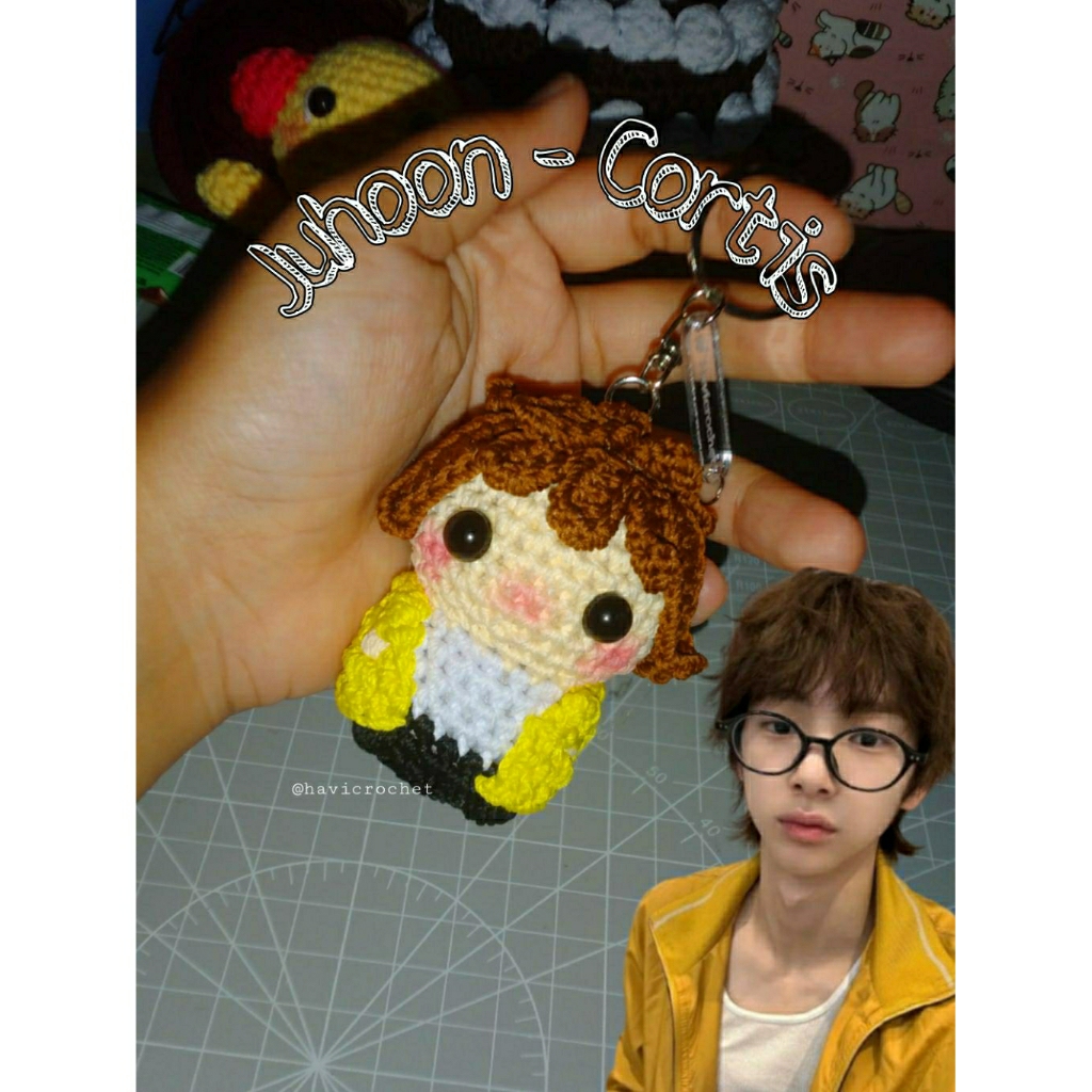 Jual Cortis Crochet Keychain/ Gantungan Kunci Cortis/ Cortis Chibi ...
