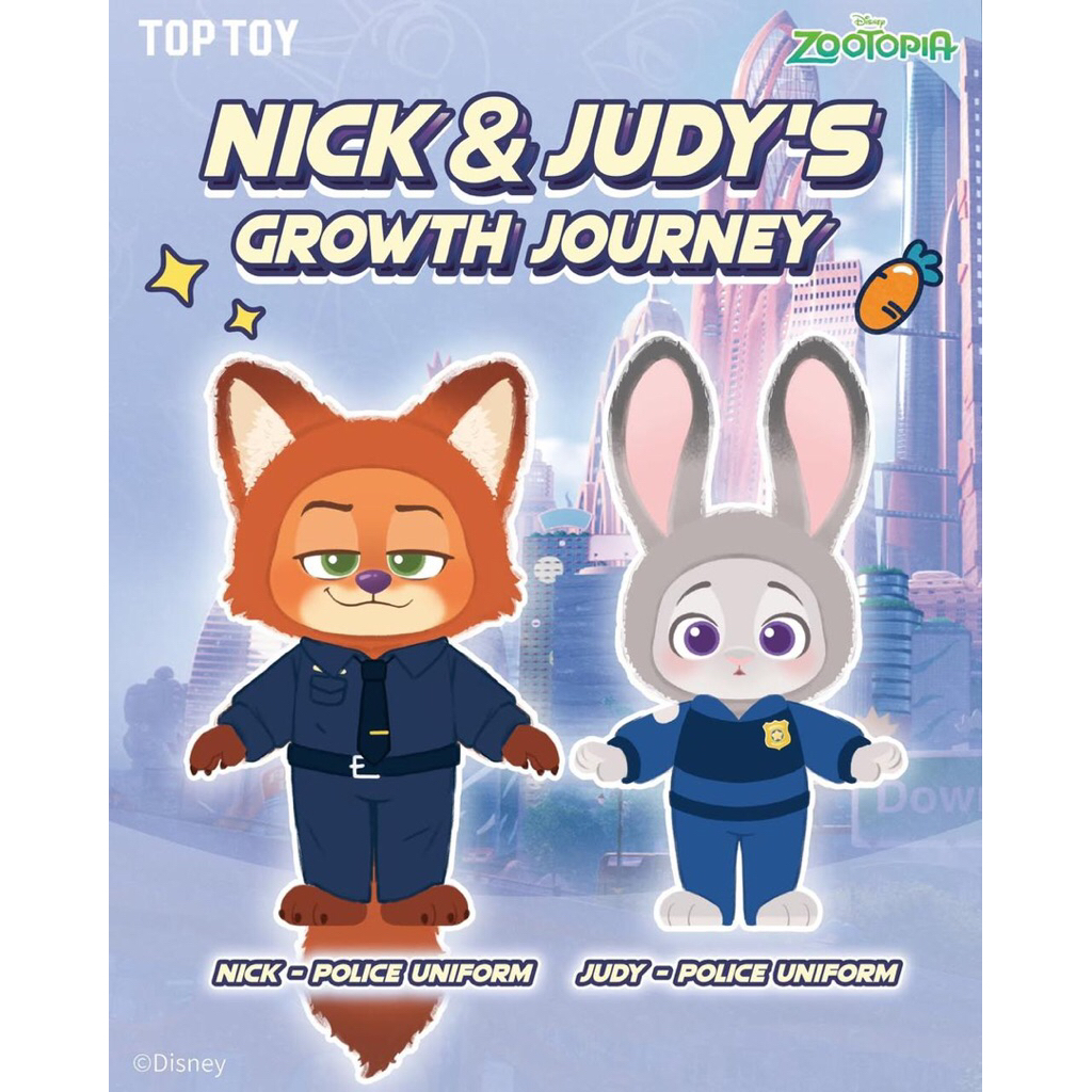 Jual [READY STOCK] Blindbox Zootopia TANPA Domba Belwether, Nick & Judy ...