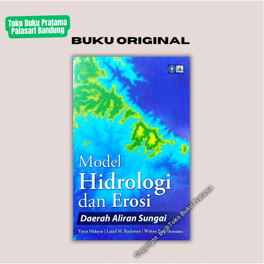 Jual Buku Model Hidrologi Dan Erosi Daerah Aliran Sungai - ORI | Shopee ...