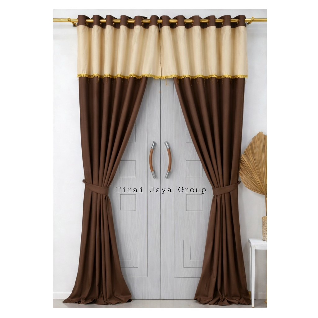 Jual Gorden Poni Renda Lebar Tinggi 220cm | Shopee Indonesia