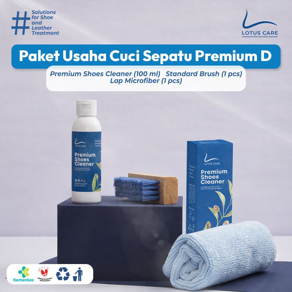 Jual Lotus Care - Shoe Cleaner Kit by Lotus, Paket Cuci Sepatu Kualitas ...