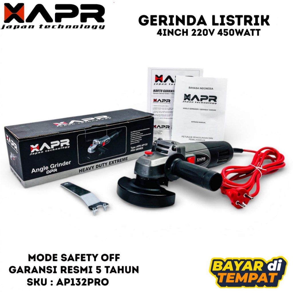 Jual APR Mesin Gerinda Gurinda Tangan Variable Speed Angle Grinder ...
