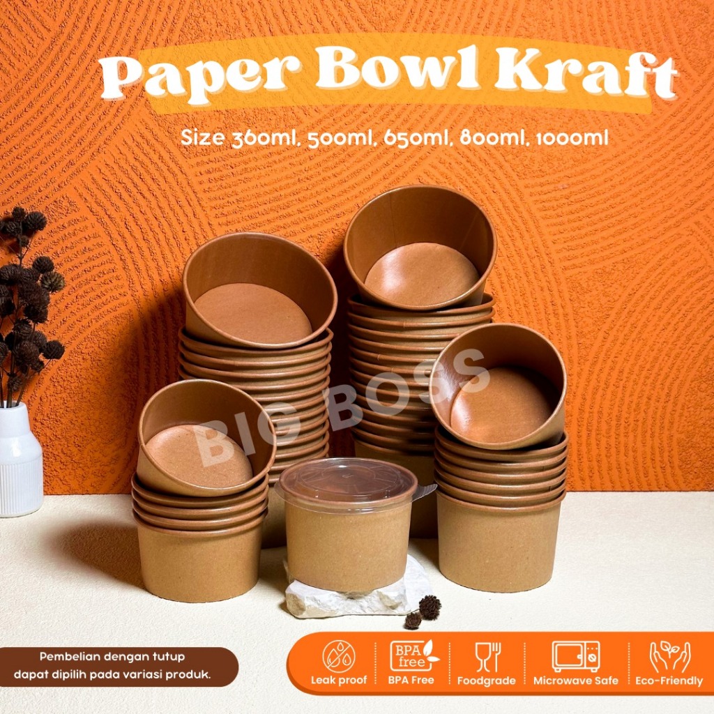 Jual Paper Bowl Terlengkap & Harga Terbaru Juni 2026 | Shopee Indonesia
