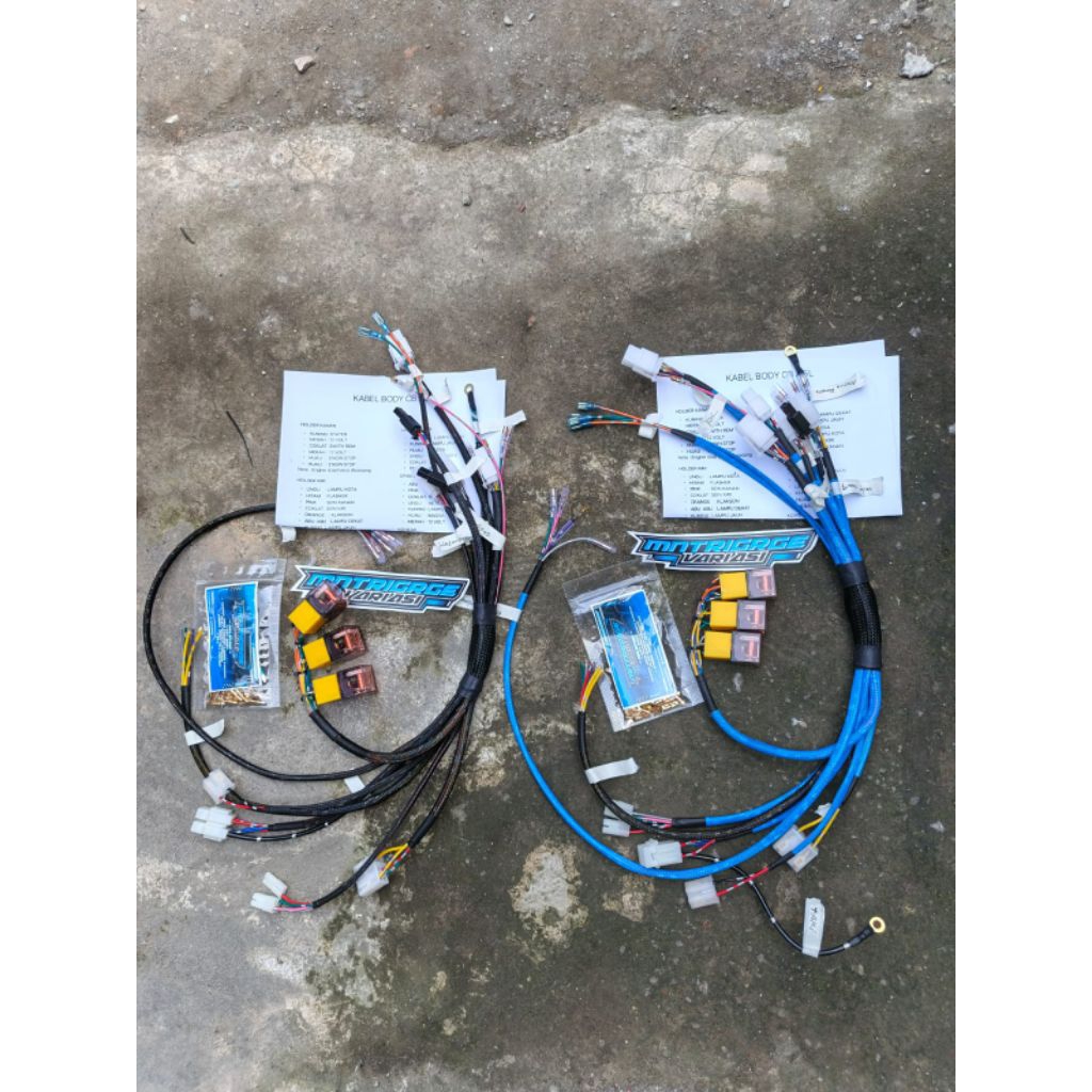 Jual kabel body Cb/Gl bebas request set 3 relay ( BACA DESKRIPSI ...