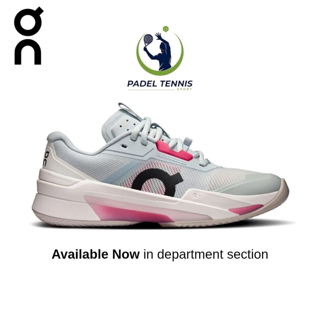 Jual Sepatu Padel On Cloud The Roger Fire Arctic Pink | Shopee Indonesia