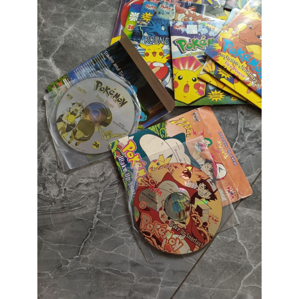 Jual VCD ORIGINAL PokeMoN THE JOHTO JOURNEYS-Di Box | Shopee Indonesia