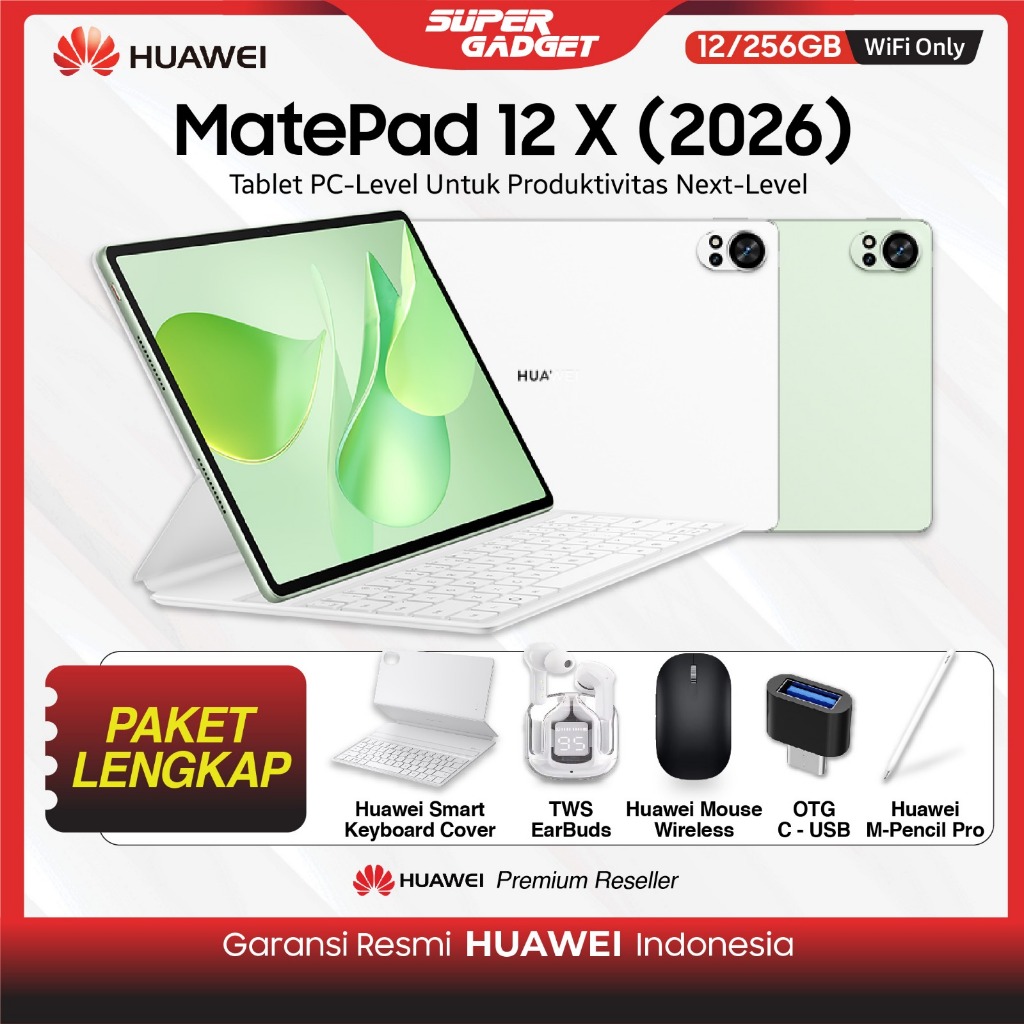 Jual Huawei Matepad 12 X 2026 12/256 GB Tablet 12X Ultra-clear ...
