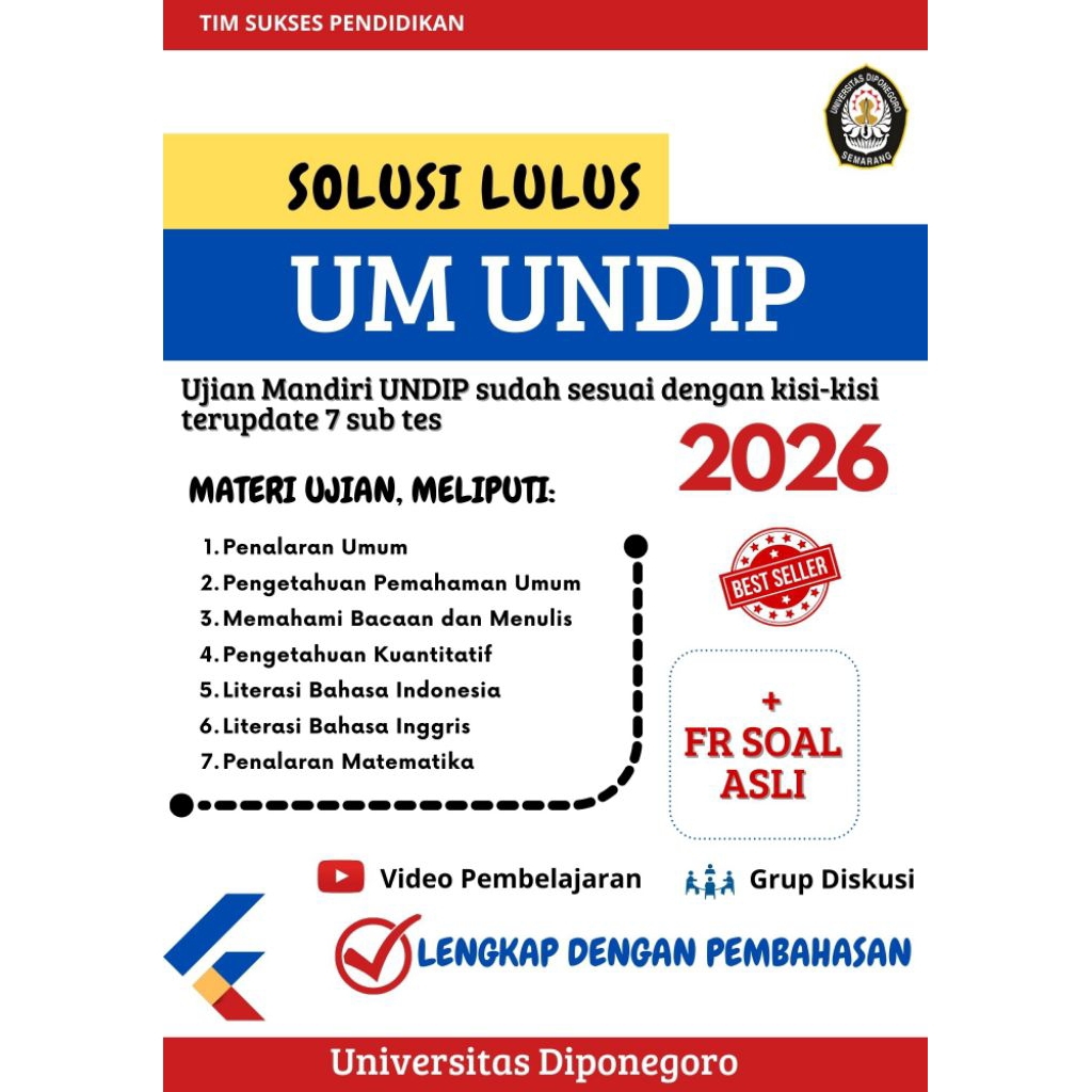 Jual BUKU UM UNDIP 2026 | UJIAN MANDIRI | Shopee Indonesia