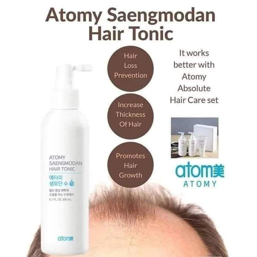 Jual ATOMY HERBAL HAIR TONIC | ATOMY HAIR TONIC SAENGMODAN | Shopee ...