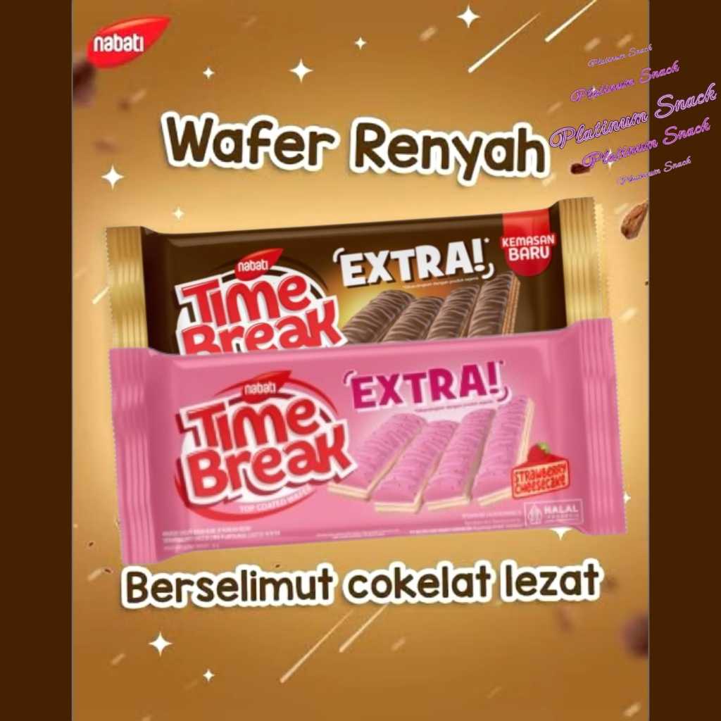 Jual Time Break Big EXTRA Richoco | 10 Bks | Nabati | Shopee Indonesia