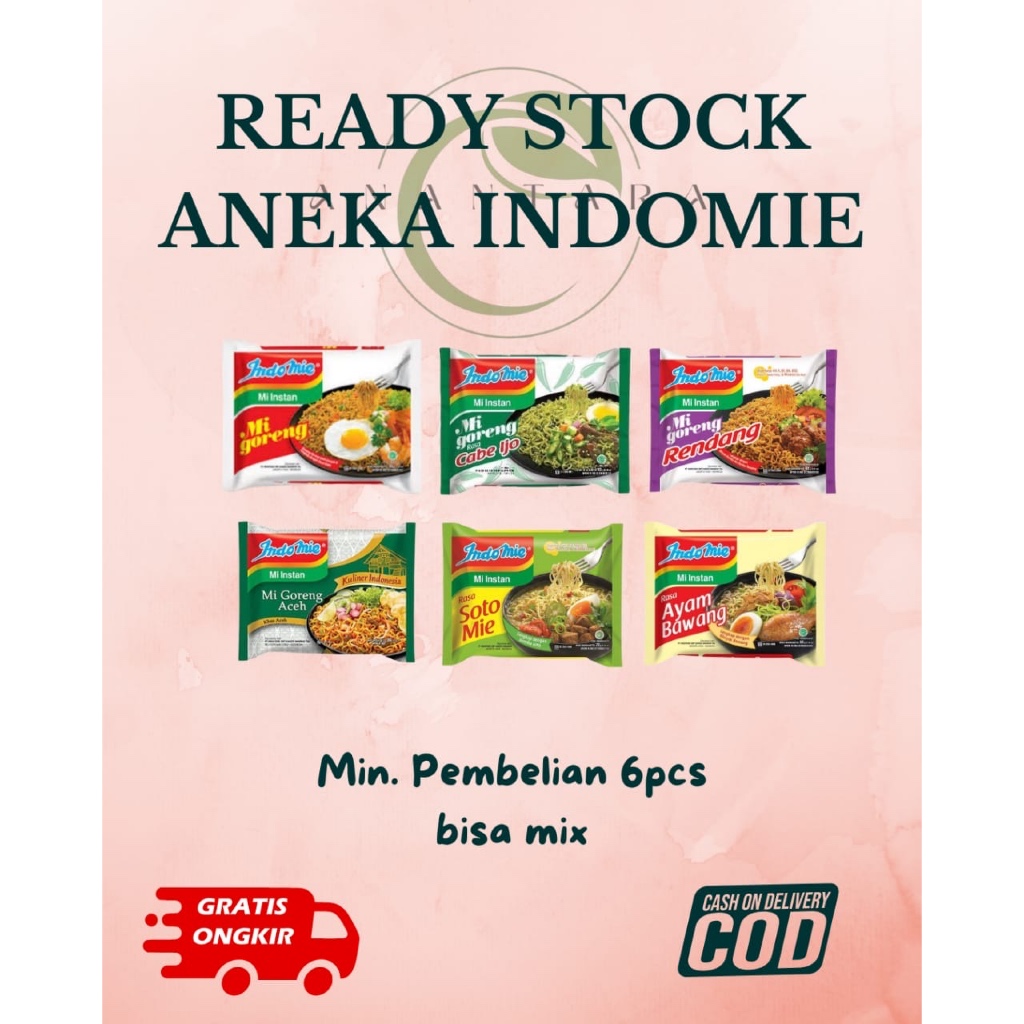 Jual Indomie Goreng dan Kuah/ Indomie Goreng/ Indomie Cabe Ijo/ Indomie ...