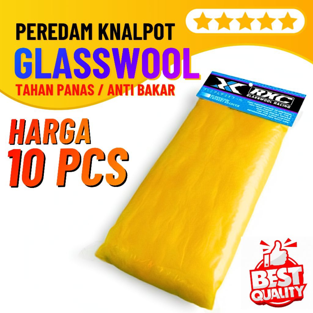 Jual Glasswool peredam suara knalpot racing gasbul gaspul glaswool ...