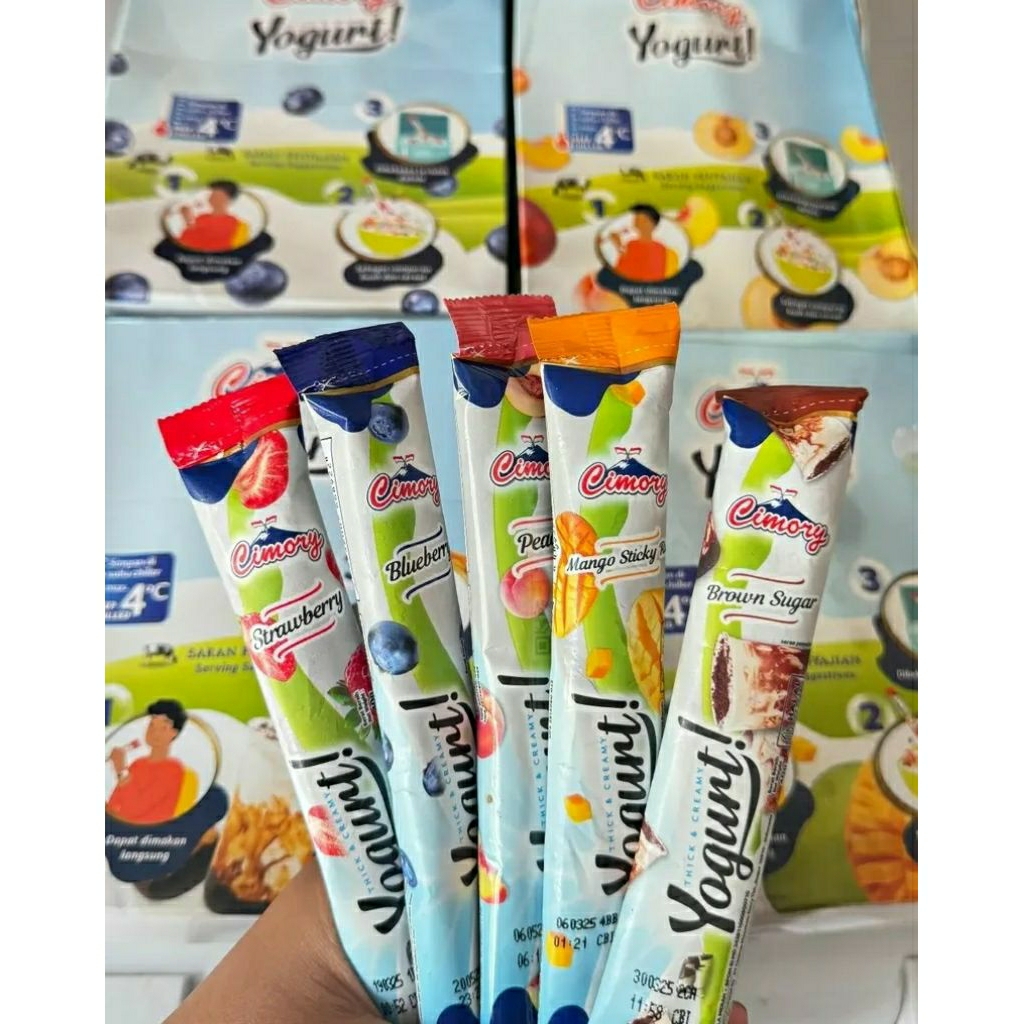 Jual Cimory yogurt stik 40gr 50pcs FREE POUCH + BOX | Shopee Indonesia