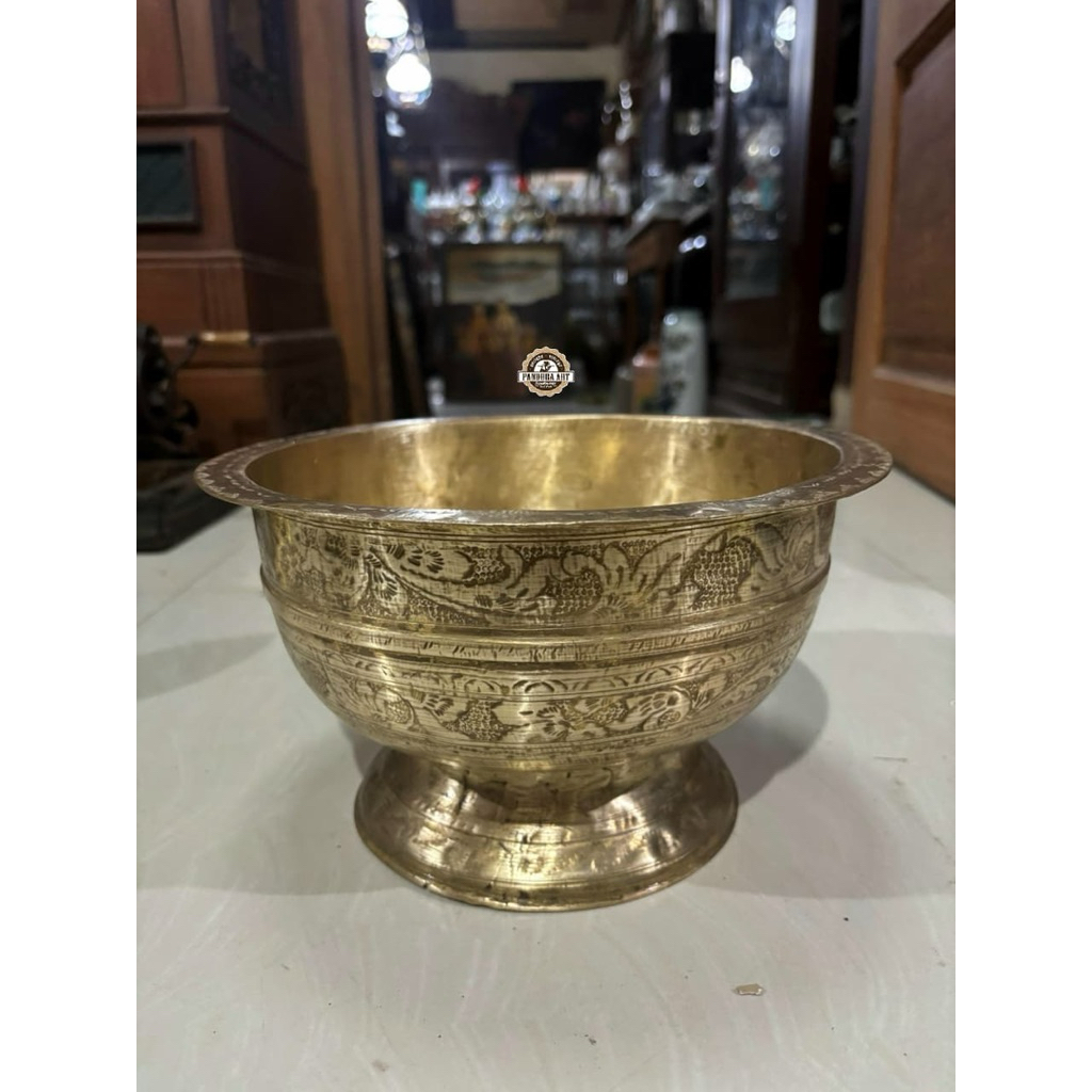 Jual Bokor kuningan ukir lawas ( B-1131 ) | Shopee Indonesia