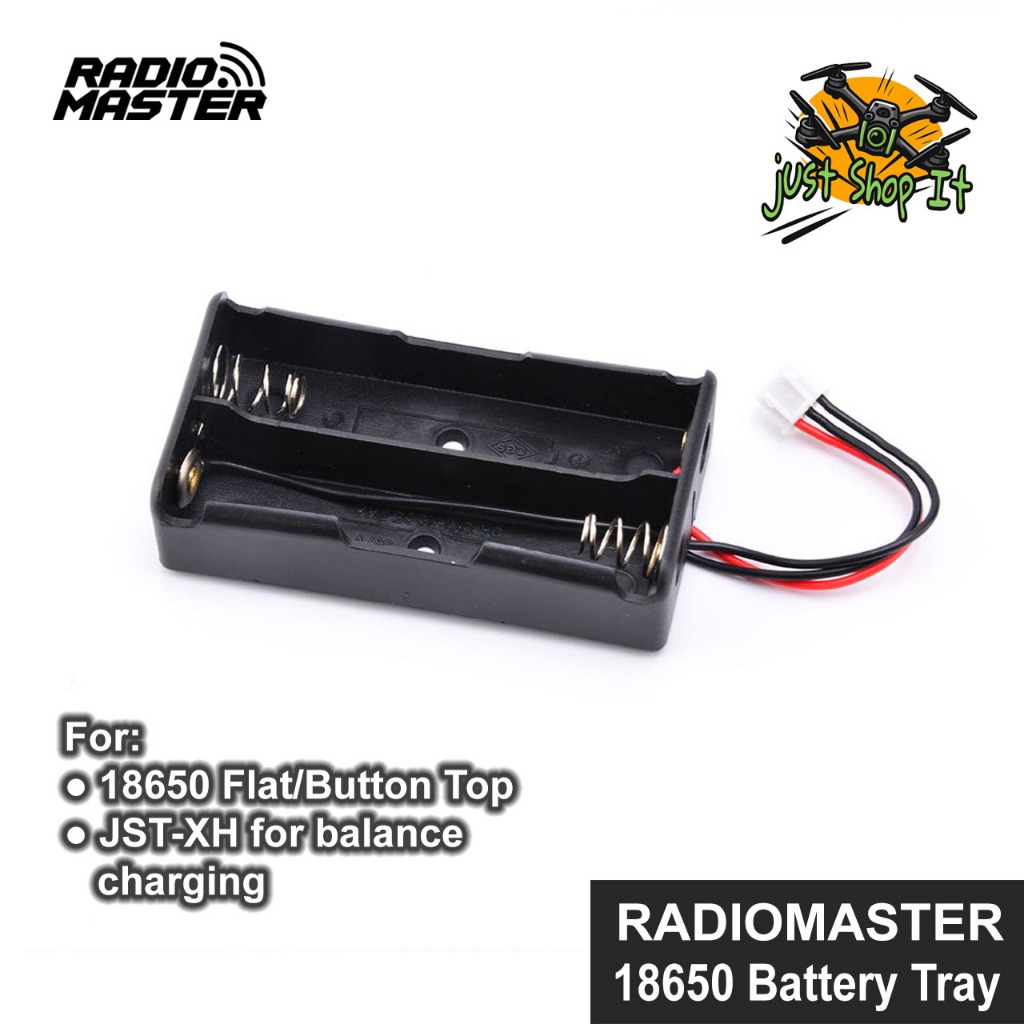 Jual Radiomaster 18650 Li-ion Battery Tray 2S JST-XH for FPV Remote ...