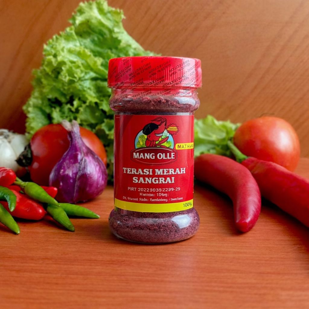 Jual Terasi Merah Sangrai 100gr | Shopee Indonesia