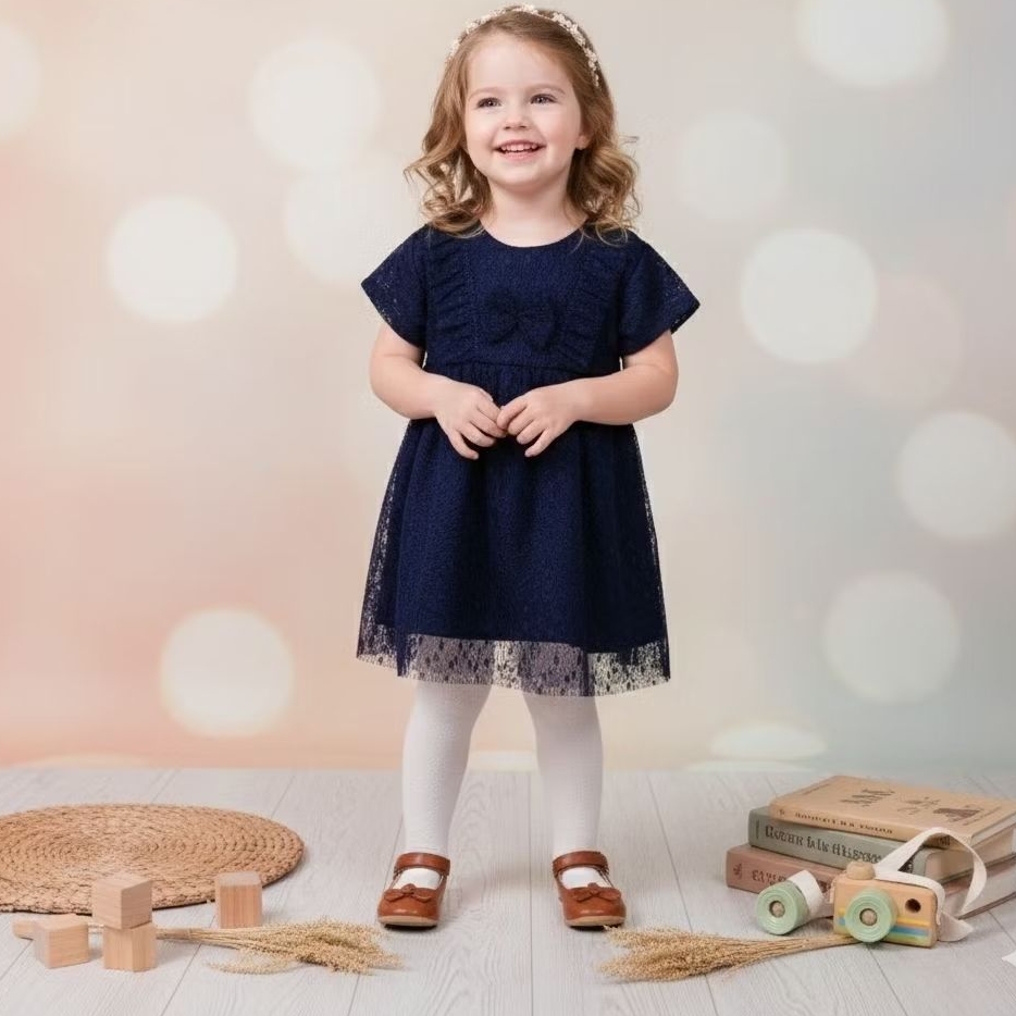 Jual DRESS TUTU ANAK MODERN MODEL AINI / BAJU BROKAT PESTA ANAK 1 - 4 ...