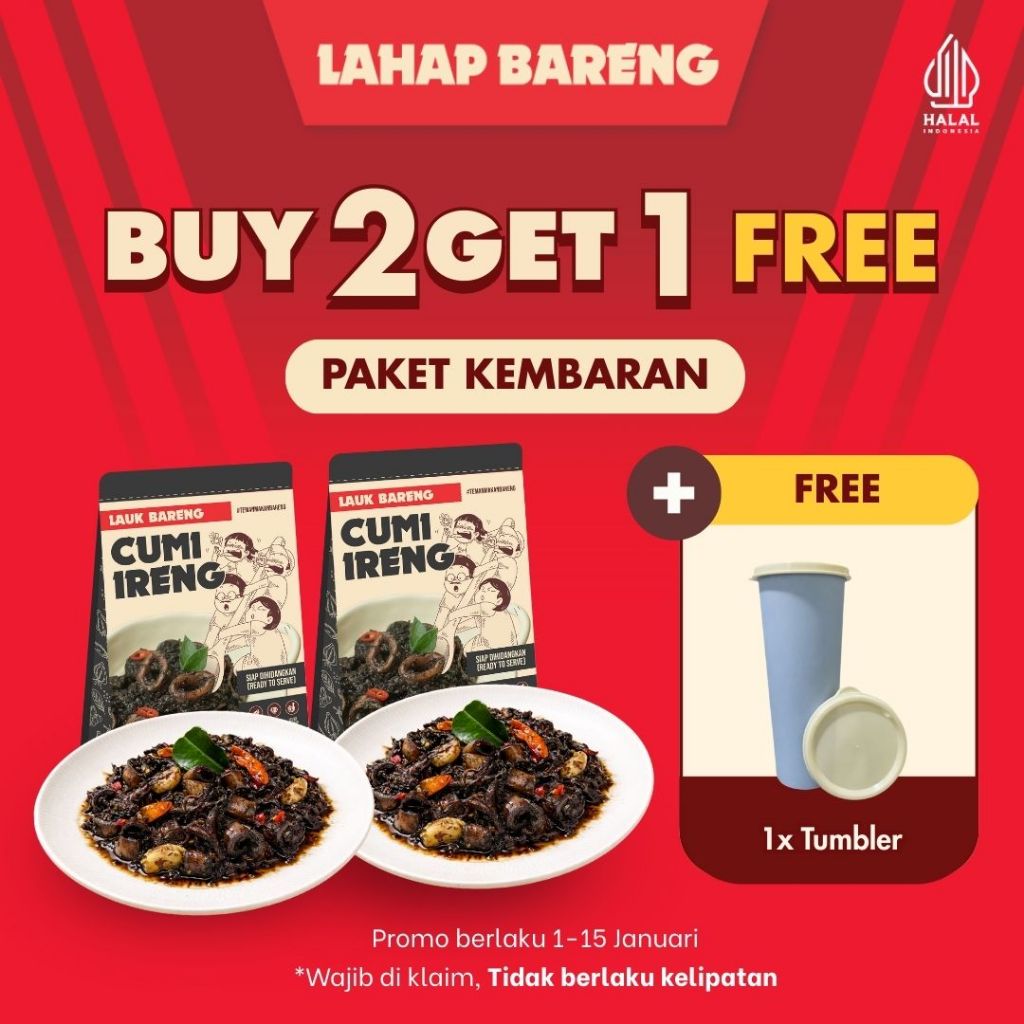 Jual [BUY2GET1] Lahap Bareng - Paket Kembaran 2 Lauk | Makanan Instant ...