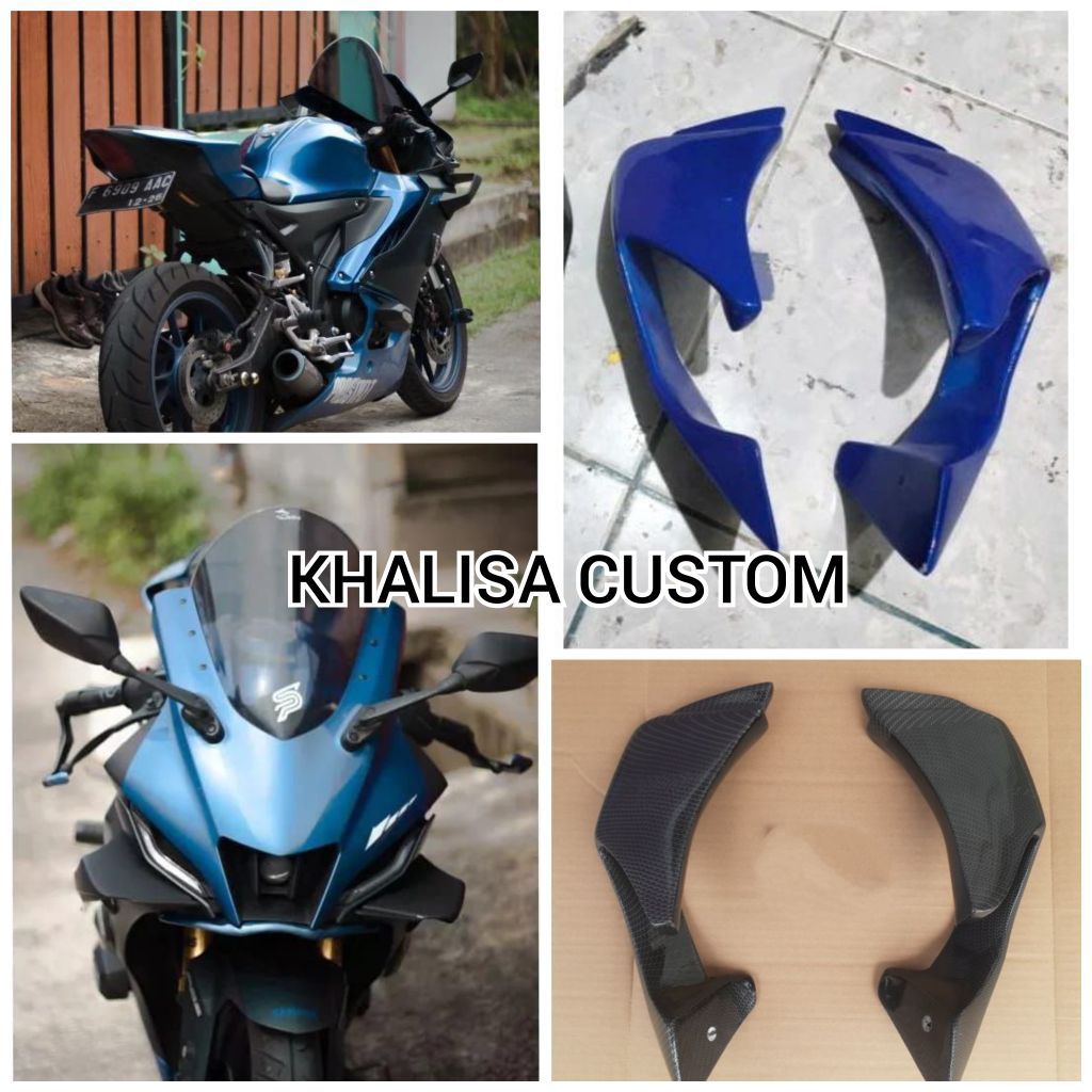 Jual Winglet Aero Winglet Yamaha R15 V4 R15M Model MotoGP | Shopee ...