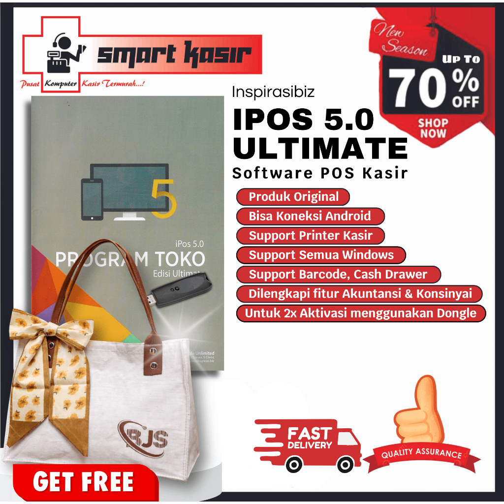 Jual Program Kasir Toko IPOS 5.0 Ultimate [AKTIVASI DONGLE] | Program ...