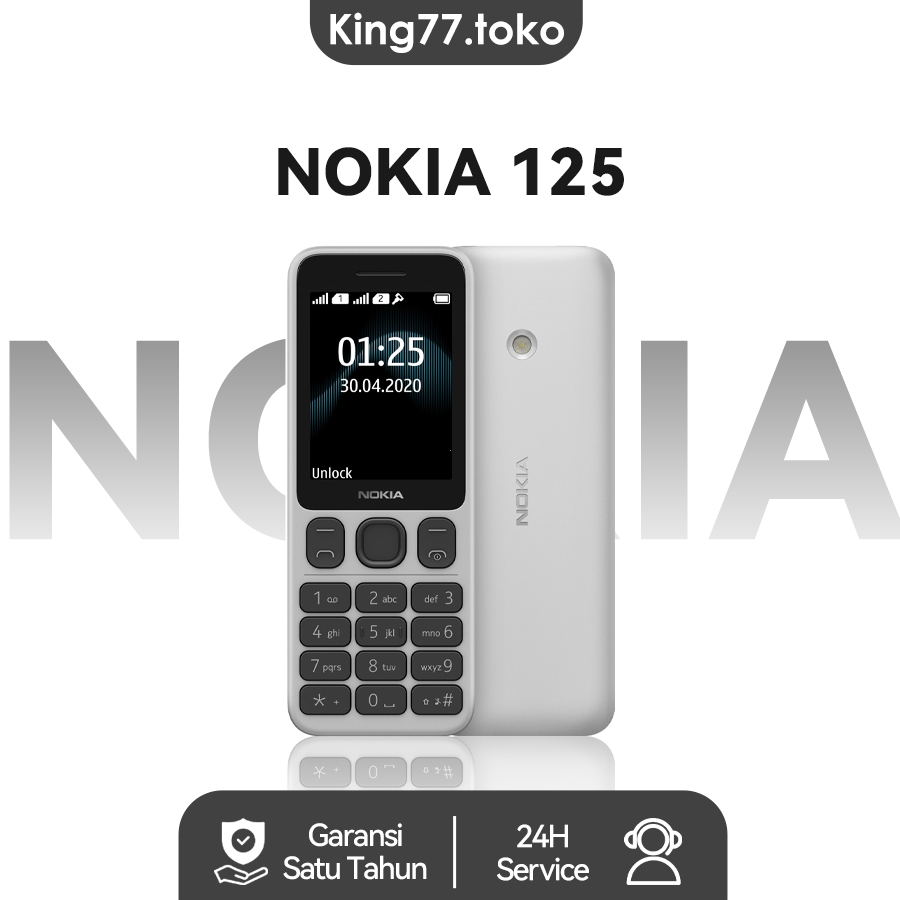Jual Hp Nokia 125 Jadul Dual SIM New Grosir Dan Murah | Shopee Indonesia