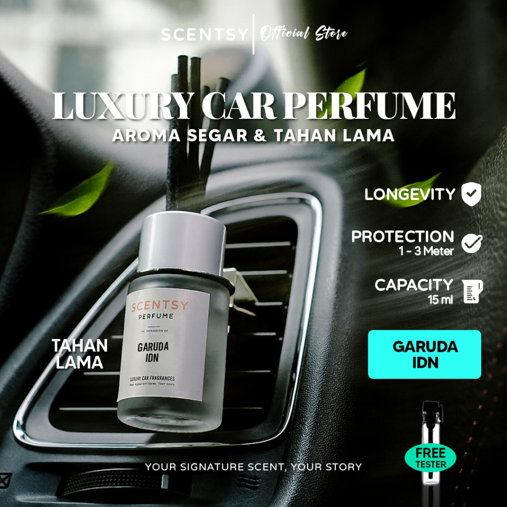 Jual SCENTSY Parfum Mobil Capit AC 15 ml Car Freshener GARUDA IDN ...