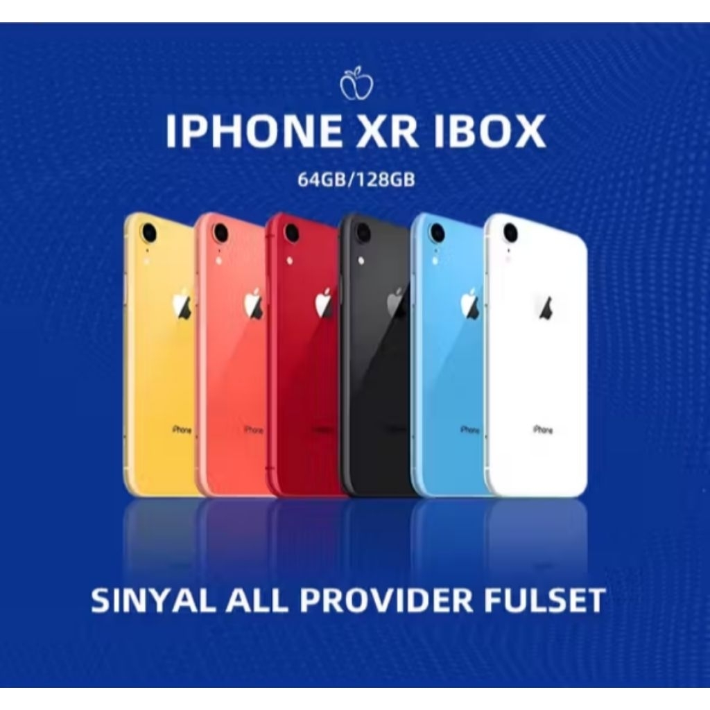 Jual iPhone XR Second Original Fullset 64GB/128GB Kondisi Like New ...