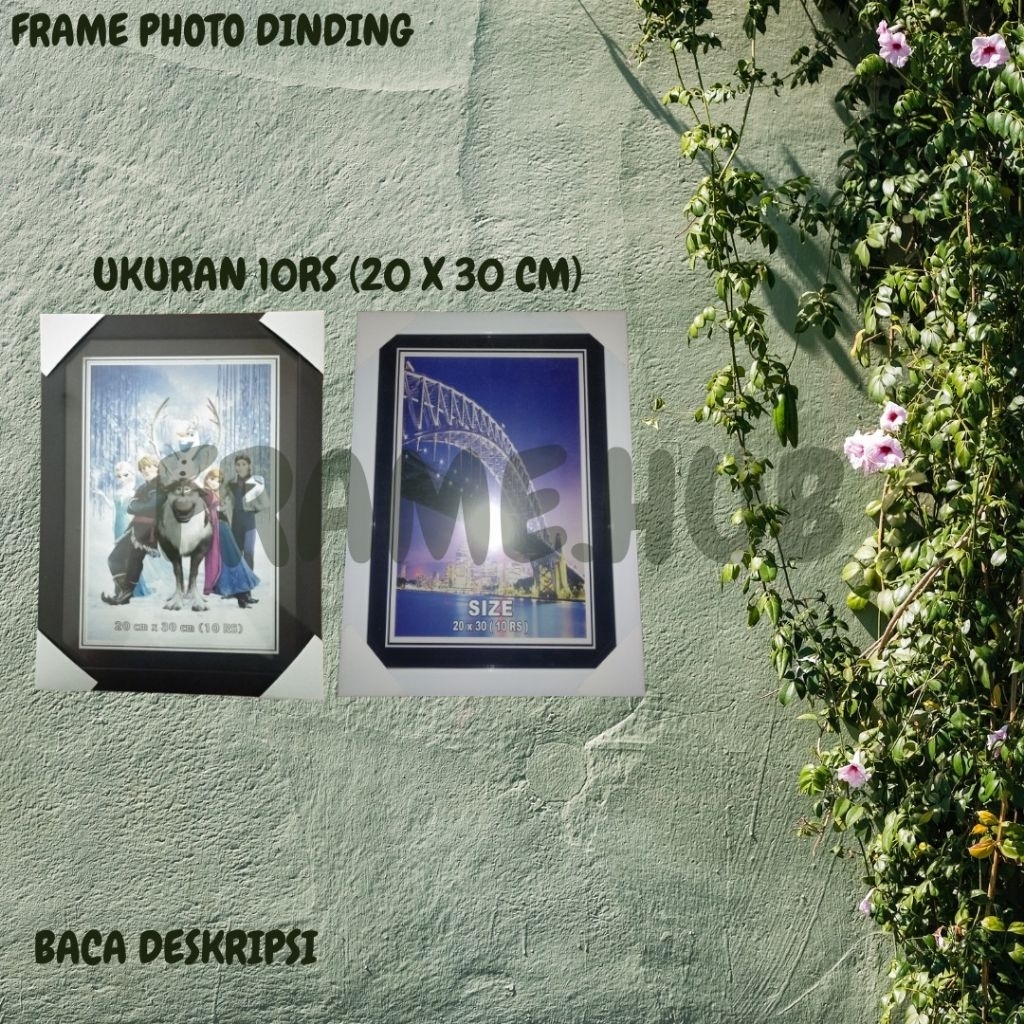 Jual Pigura / Frame Foto / Bingkai Foto Ukuran 10 RS Minimalis (20 x 30 ...