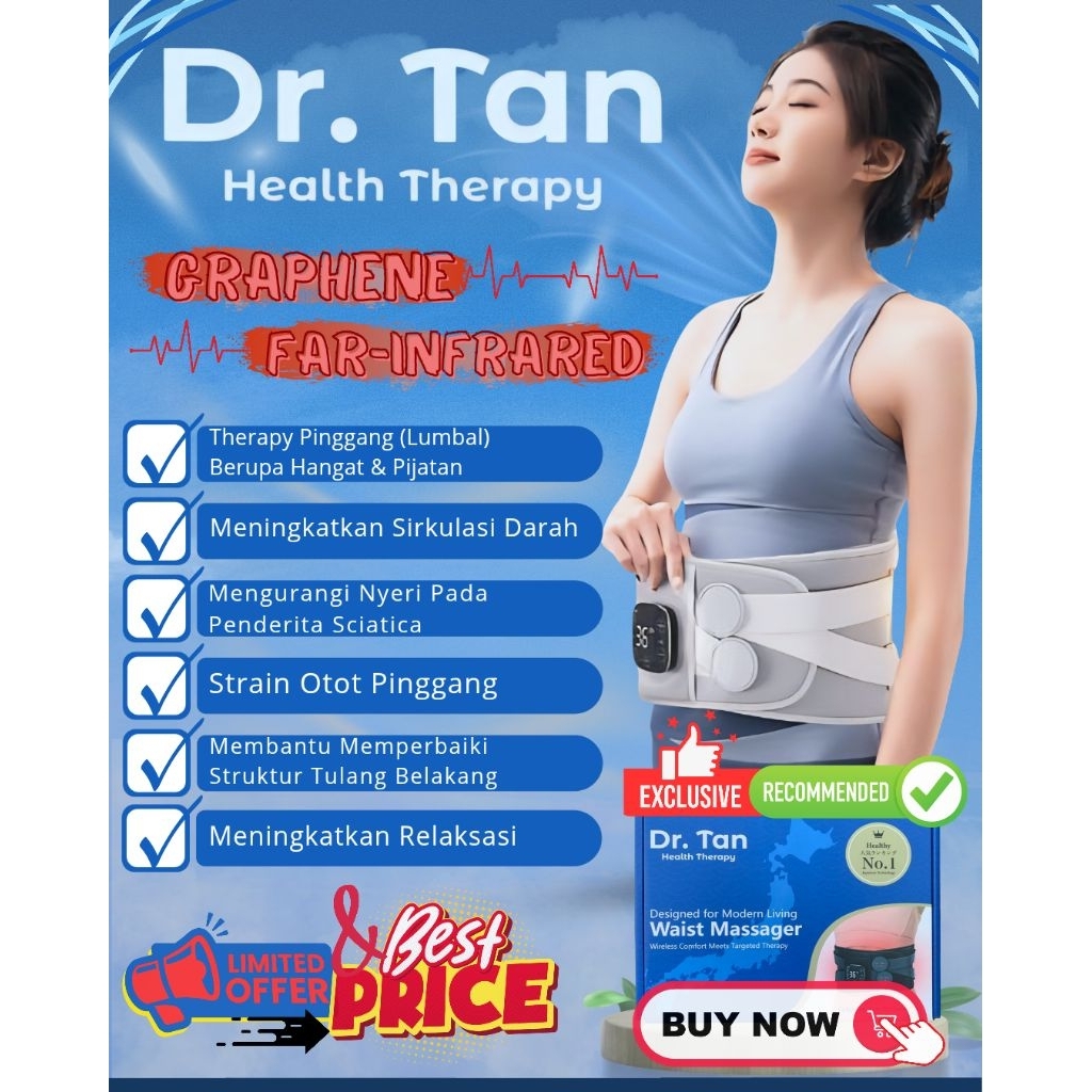 Jual Dr. Tan Health Therapy - Sabuk Fisiotherapy with Technology ...