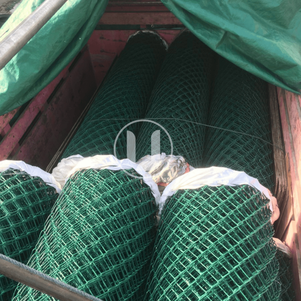 Jual Pagar Kawat Harmonika PVC tinggi 1,2 meter lubang 5 cm tebal 2,7 ...
