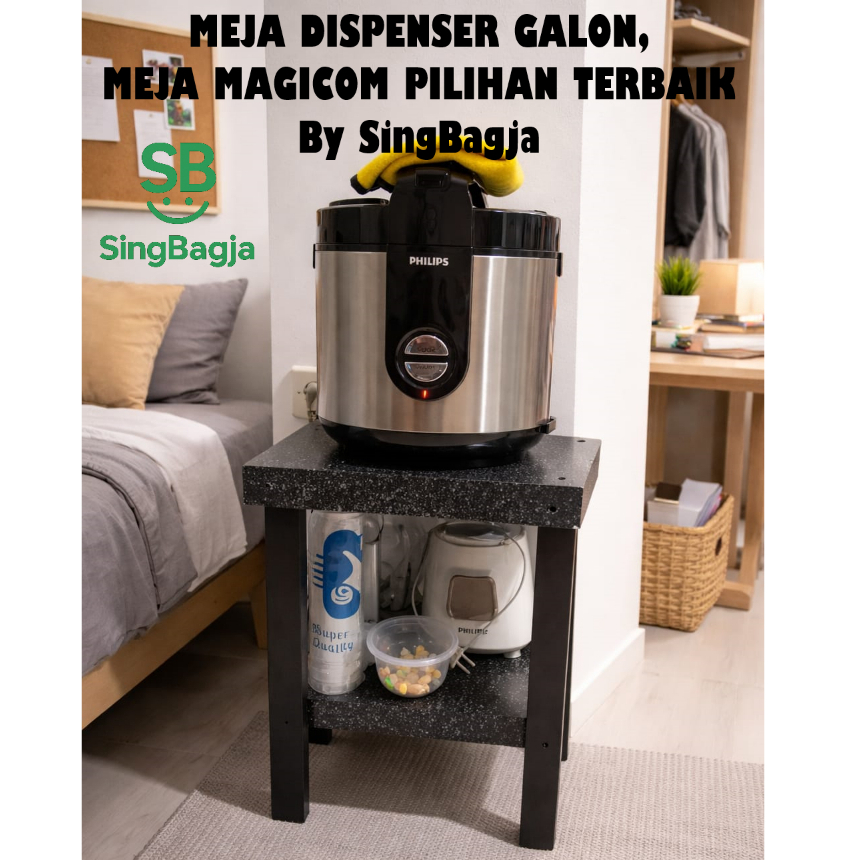 Jual SingBagja Meja kecil mejikom magicom meja galon dispenser meja ...