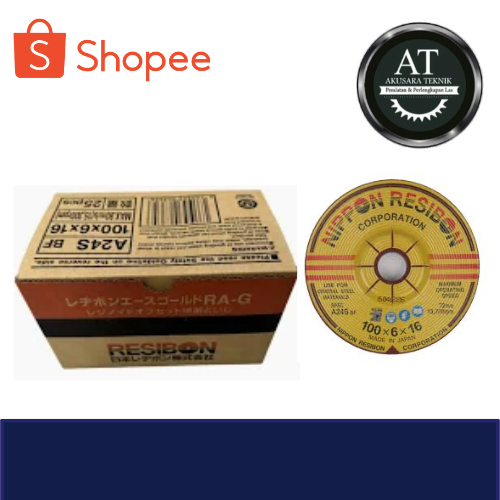 Jual Nippon Resibon Batu Gerinda Grinda Poles Grinding Wheel Nippon ...