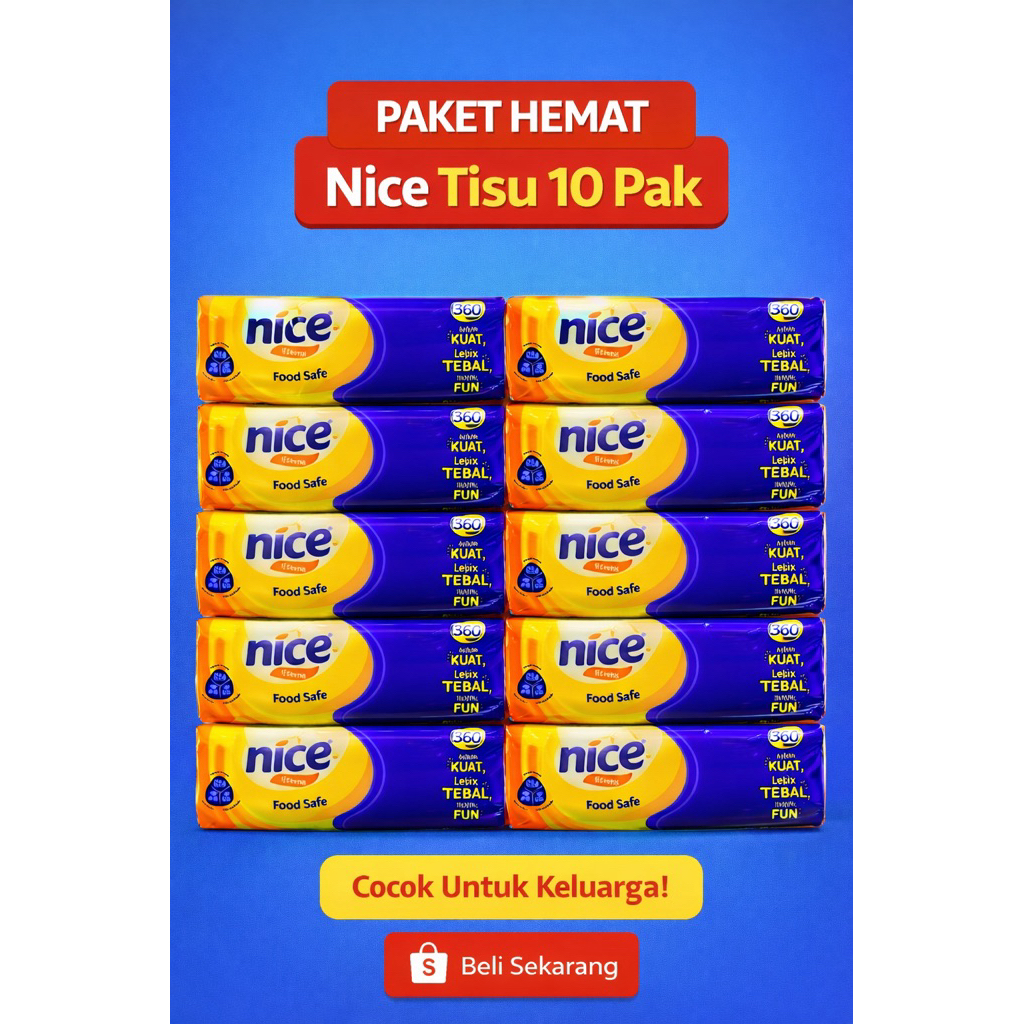 Jual Nice Harga Tisu Terlengkap & Harga Terbaru Juni 2026 | Shopee ...