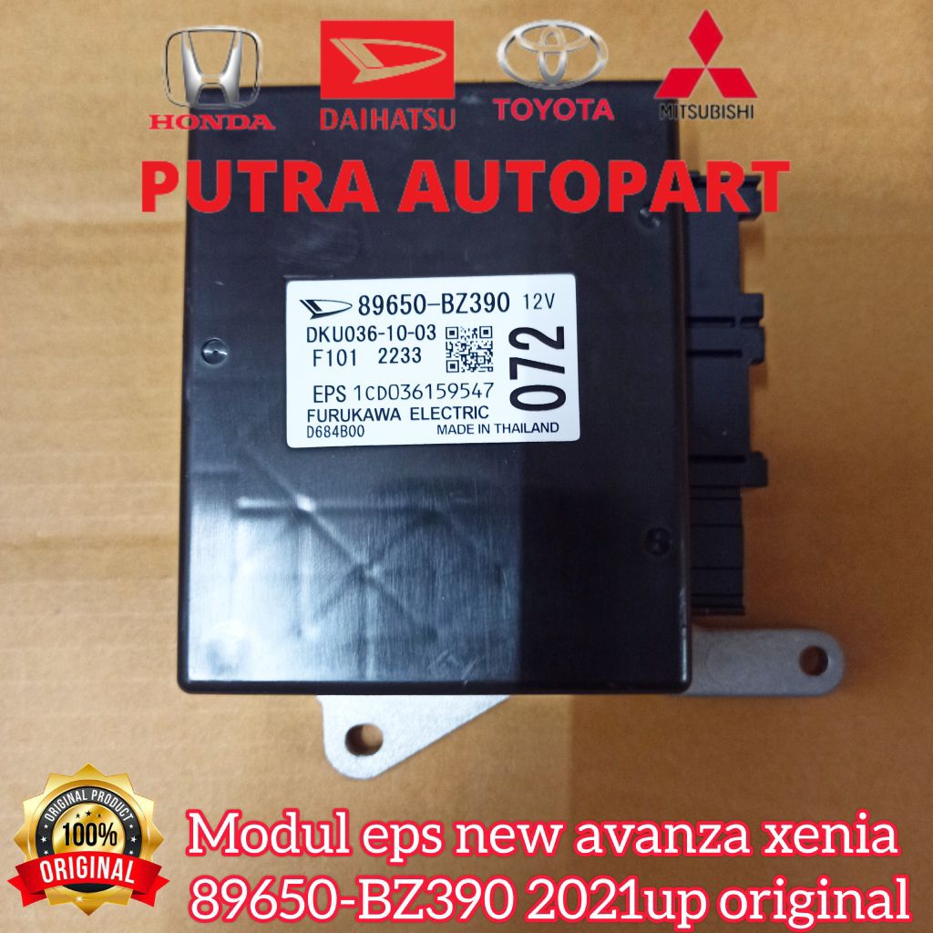 Jual modul Eps power steering avanza xenia 2021up 89560-BZ390 original ...