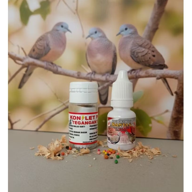Jual Paket Hemat Obat Cacing Perkutut dan Pil Perkutut Konslet | Shopee ...