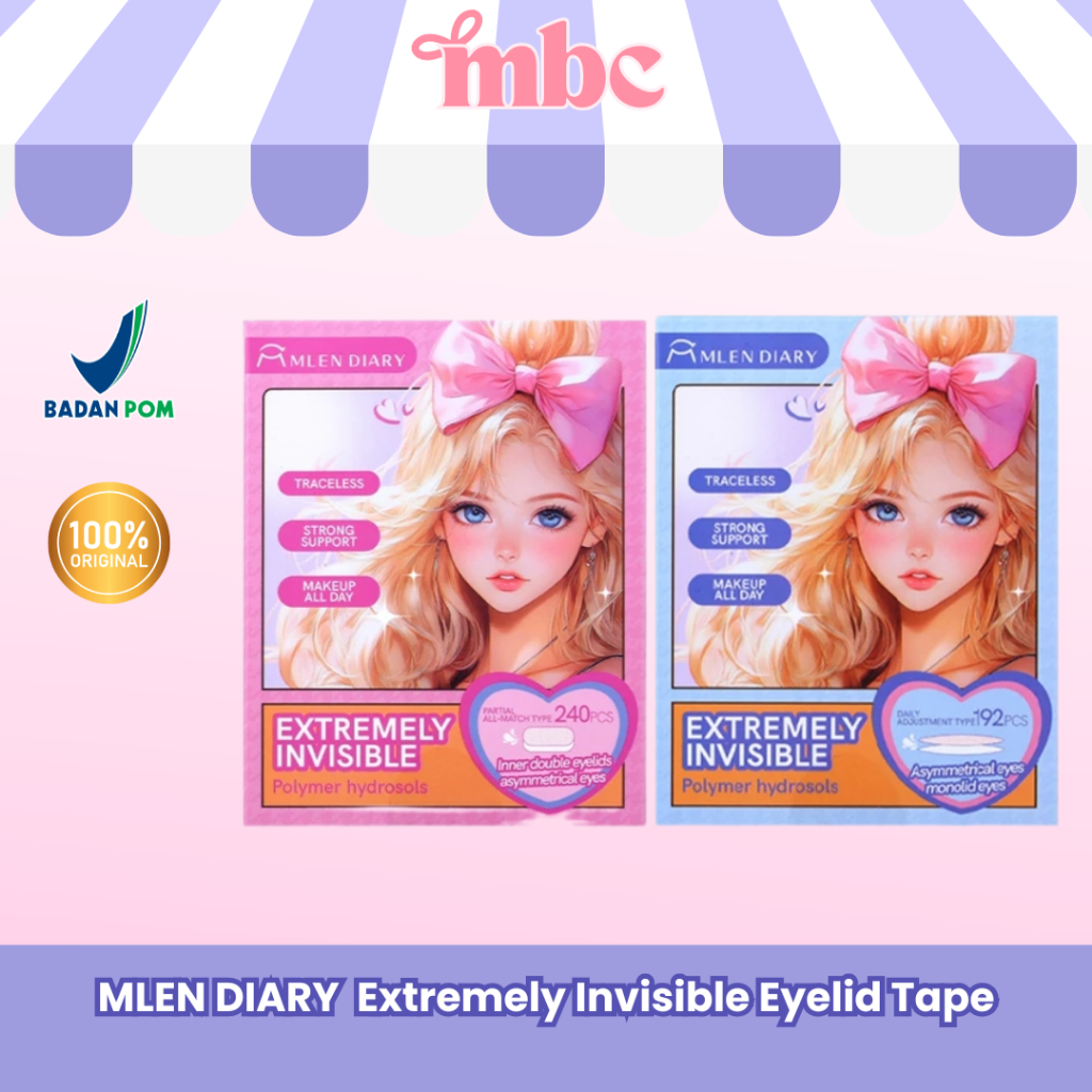 Jual MBC Official - MLEN DIARY Extremely Invisible Daily Partial Eyelid ...