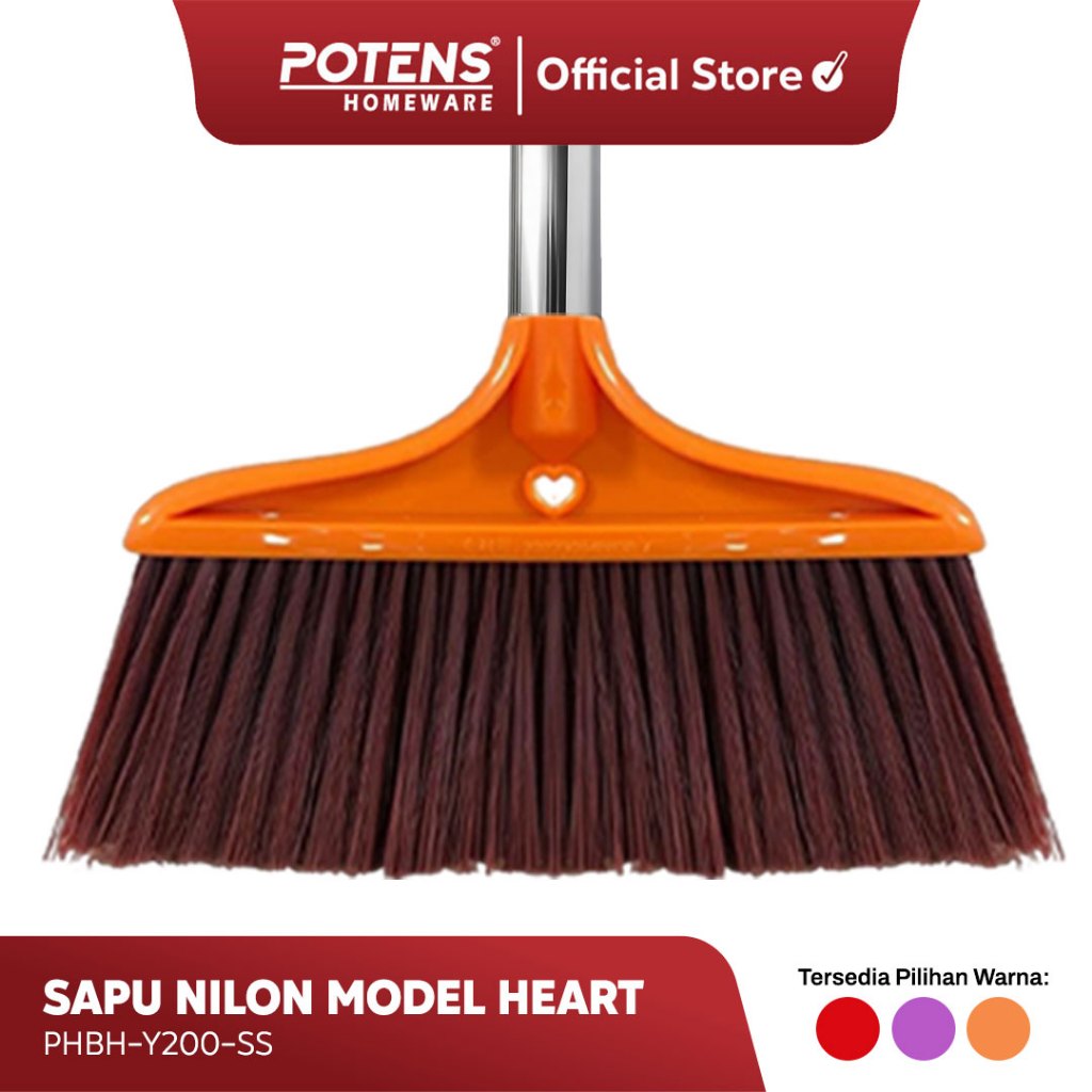 Jual Potens Sapu Lantai Model Heart | Shopee Indonesia