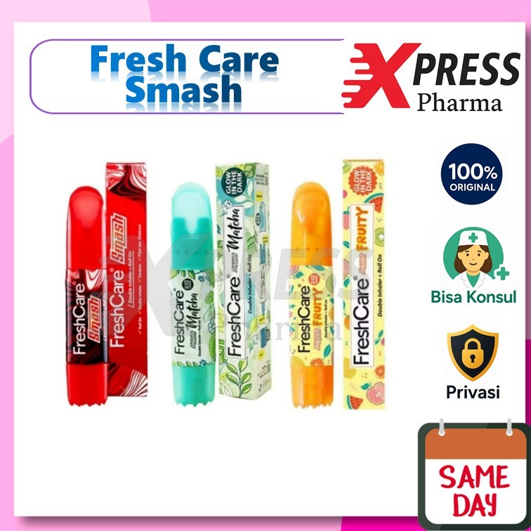 Jual XPRESS ! Freshcare Smash Inhaler dan Roll On Fresh Care Smash ...